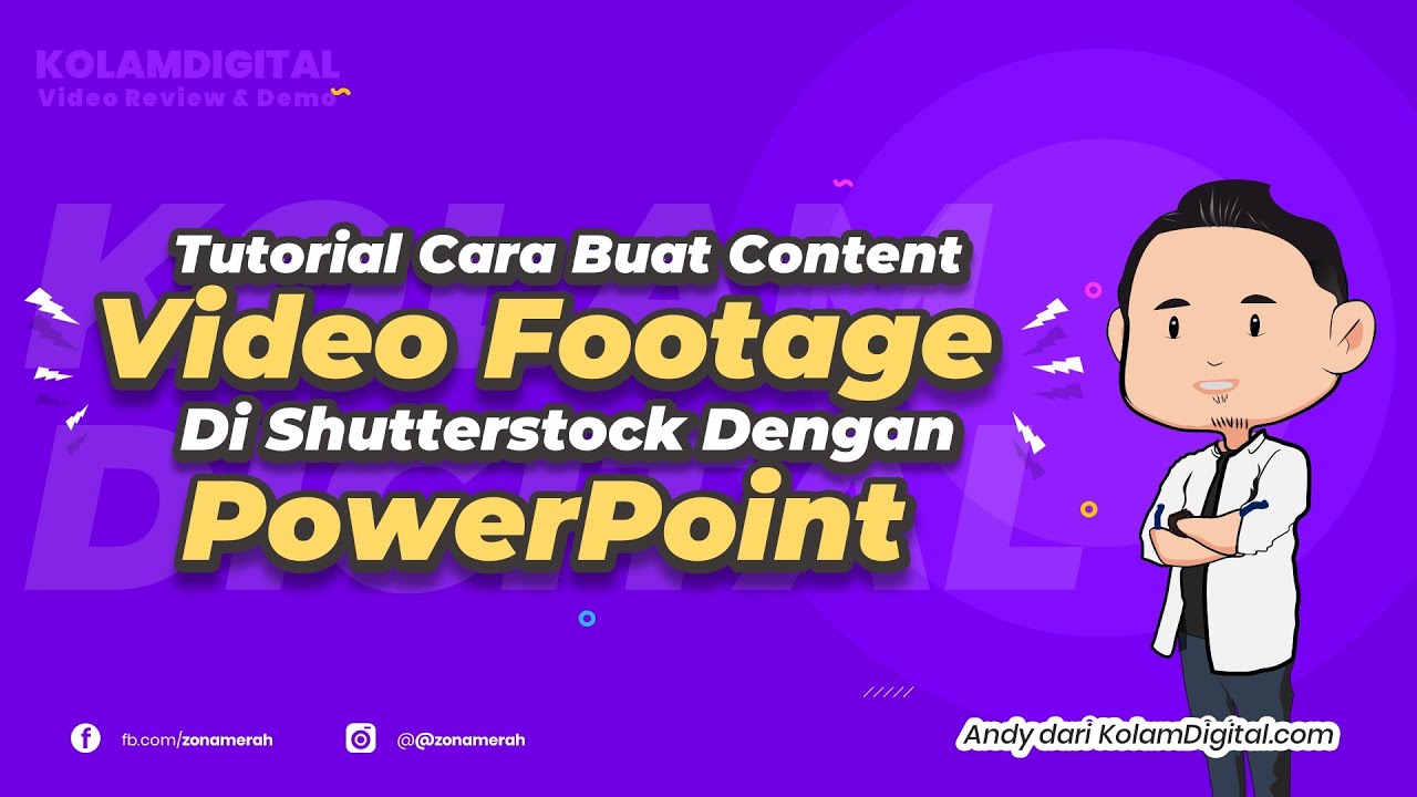 Cara Membuat Konten Video Footage Dengan Powerpoint - Panduan ...