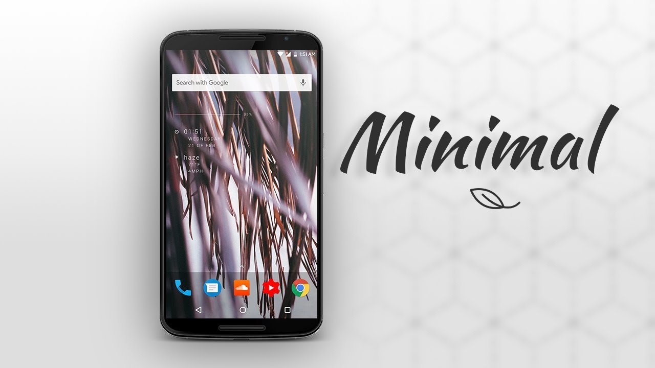 Theme Android Device Minimal AF! (2018) - YouTube