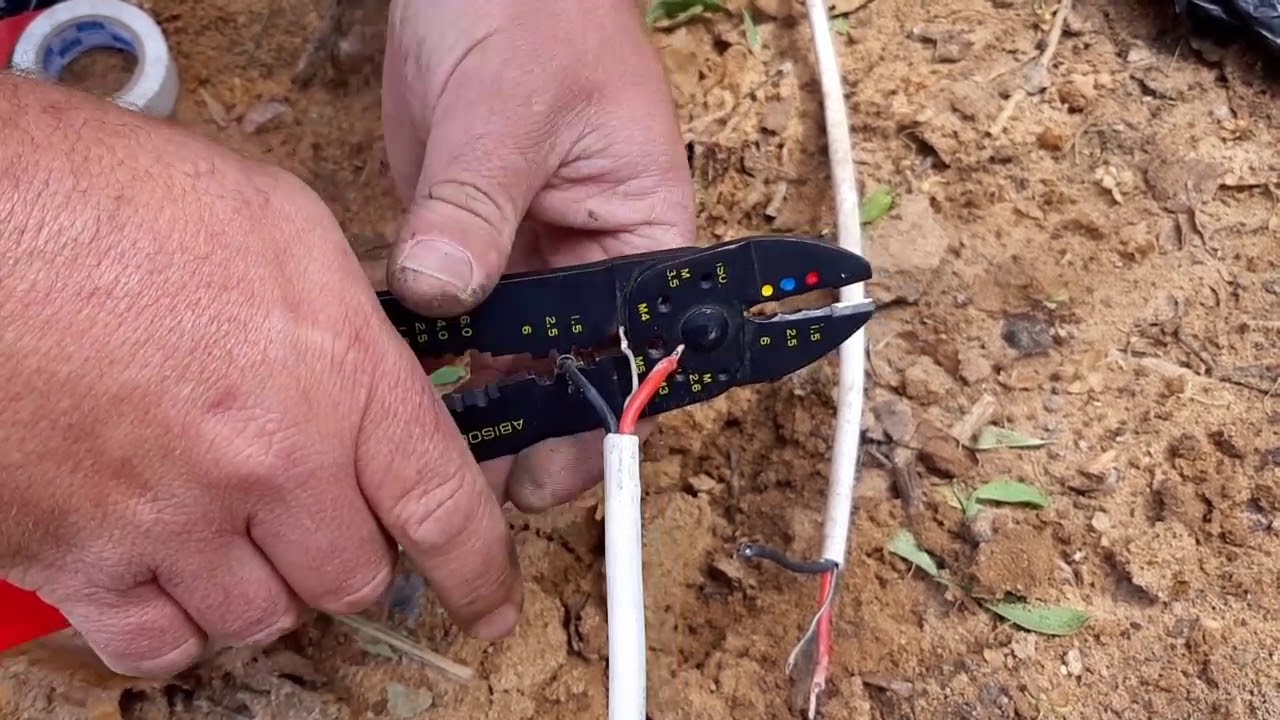How to connect wires and make it waterproof ! - YouTube