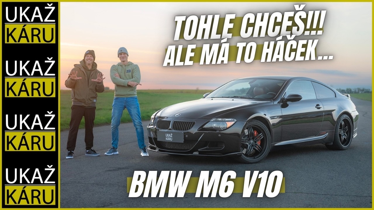 4K | MŇAM DO P*ČI | DESET VÁLCŮ SE SKVĚLÝM ZVUKEM! | BMW M6 E63 - YouTube