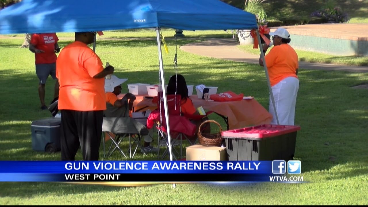 VIDEO: West Point honors Gun Violence Awareness Day with citywide ...