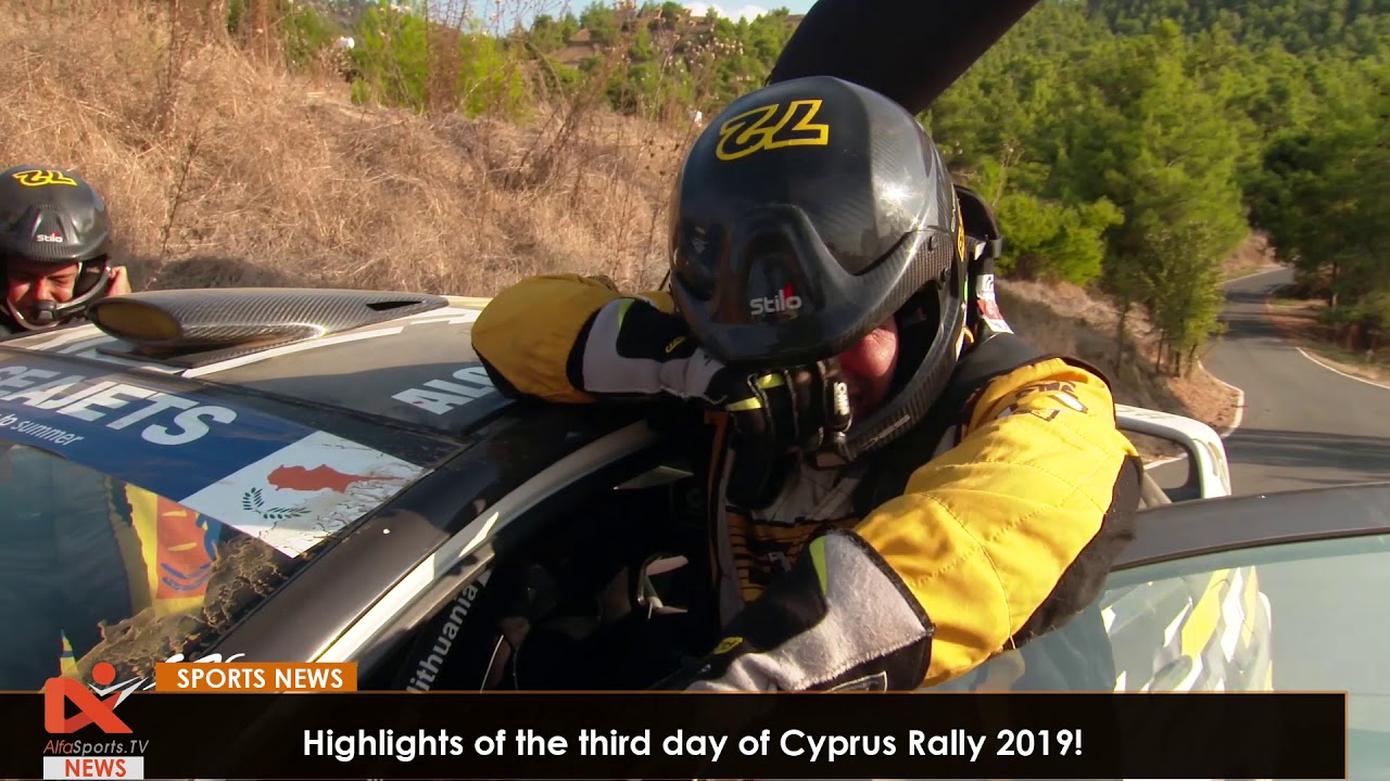 Highlights of the third day of Cyprus Rally 2019! - YouTube