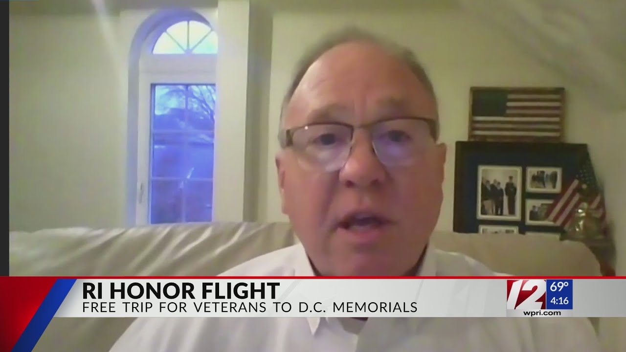 Q&A with Chairman of the RI Honor Flight George Farrell - YouTube