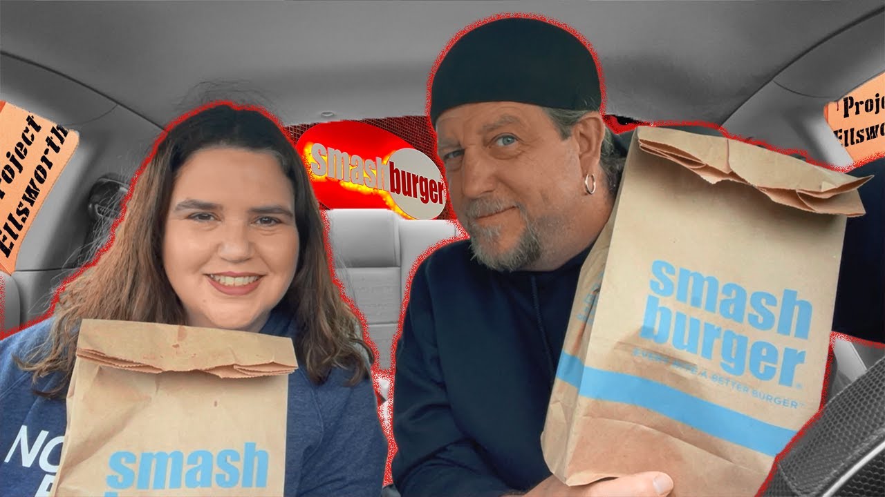 Eating and Talking at Smash Burger - We Were Just Here Two Weeks Ago ...