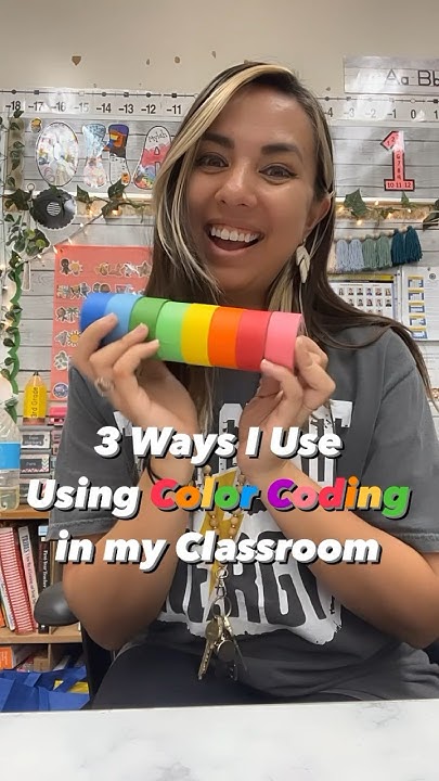 3 Ways I use Color Coding in the Classroom #classroomsetup #colorcoded ...