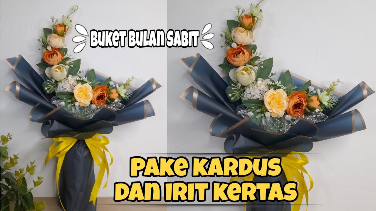 Cara membuat buket bulan sabit | crescents bouquet | buket bulan sabit ...