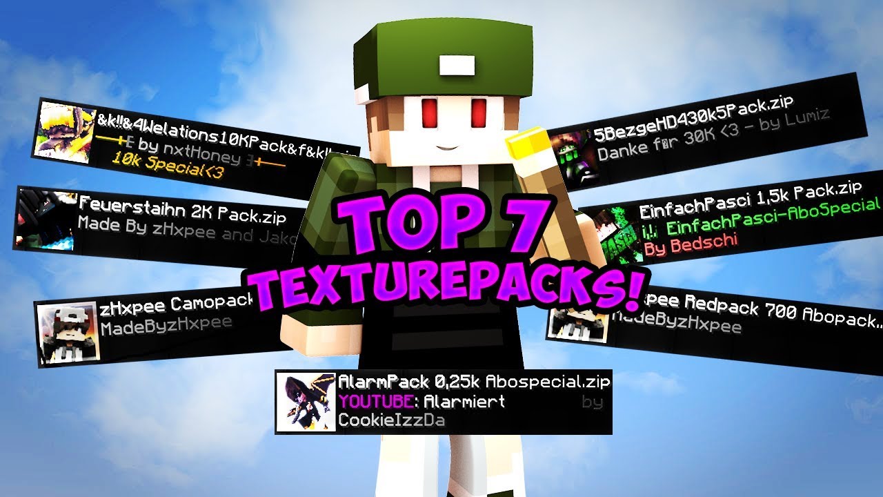 TOP 7 BW Texturepacks-Meine Meinung! - YouTube
