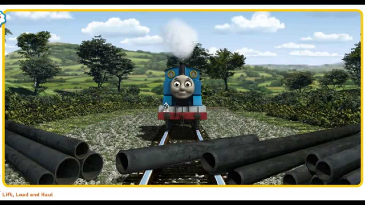 Thomas the Tank Engine - Game - Lift, Load and Haul - Train - YouTube