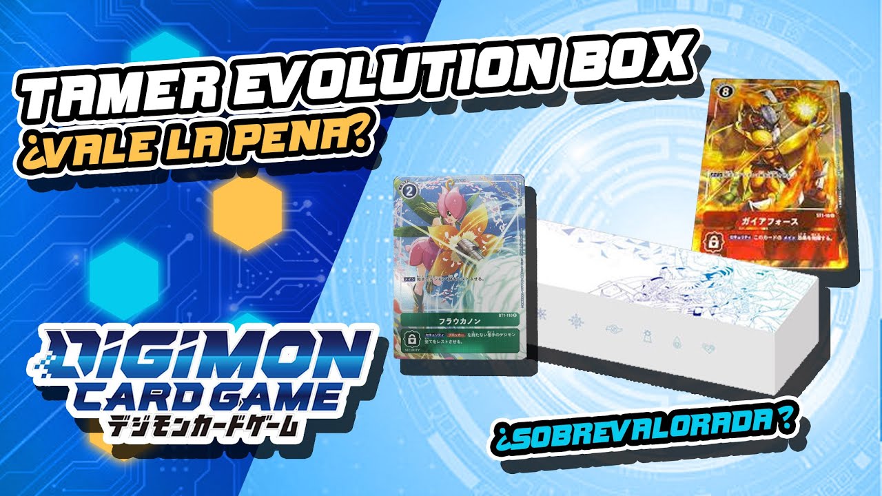 ¡UNBOXING! Tamer's Evolution Box [DIGIMON CARD GAME] - YouTube