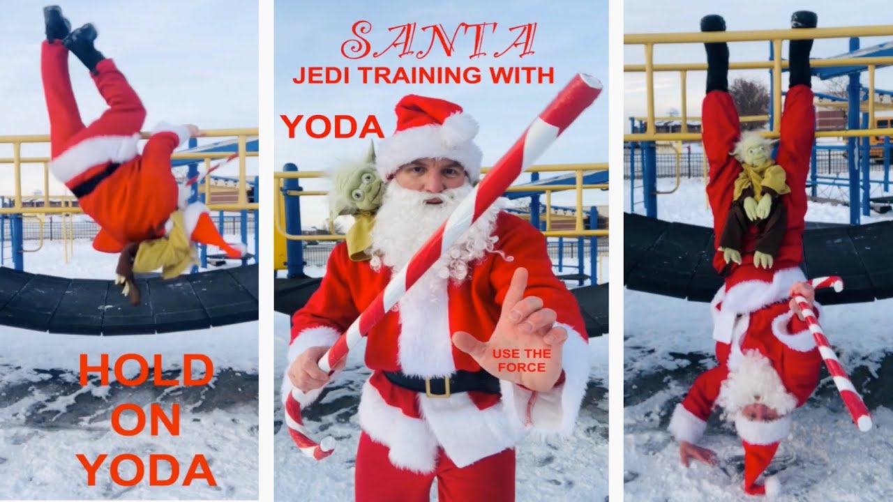 STAR WARS: THE RISE OF SKYWALKER MOVIE TRIBUTE, “SANTA JEDI TRAINING ...