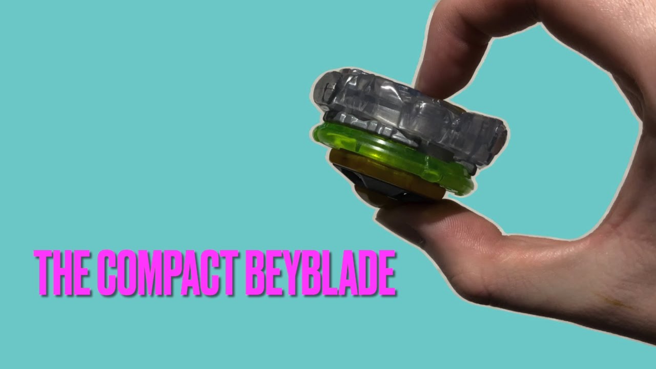 I Made The Most COMPACT BEYBLADE - YouTube