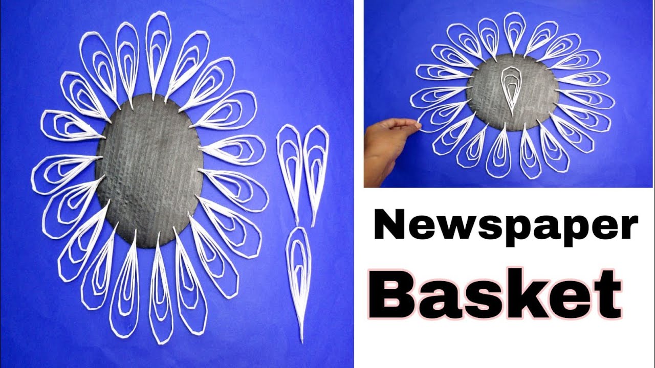 Paper craft / Creative Ways To Upcycle Waste News Paper / Stunning ...