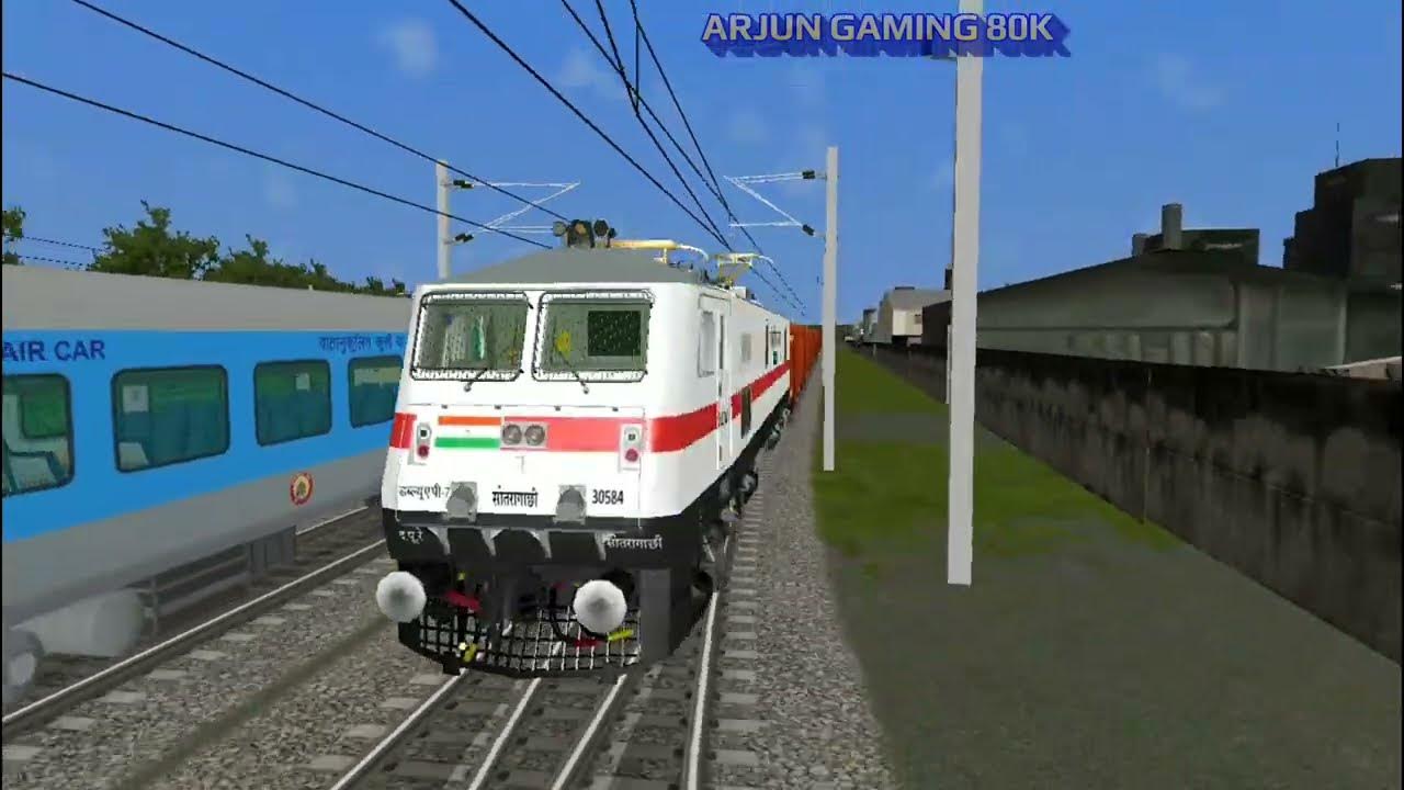 msts indian railways longest freight train of india - YouTube