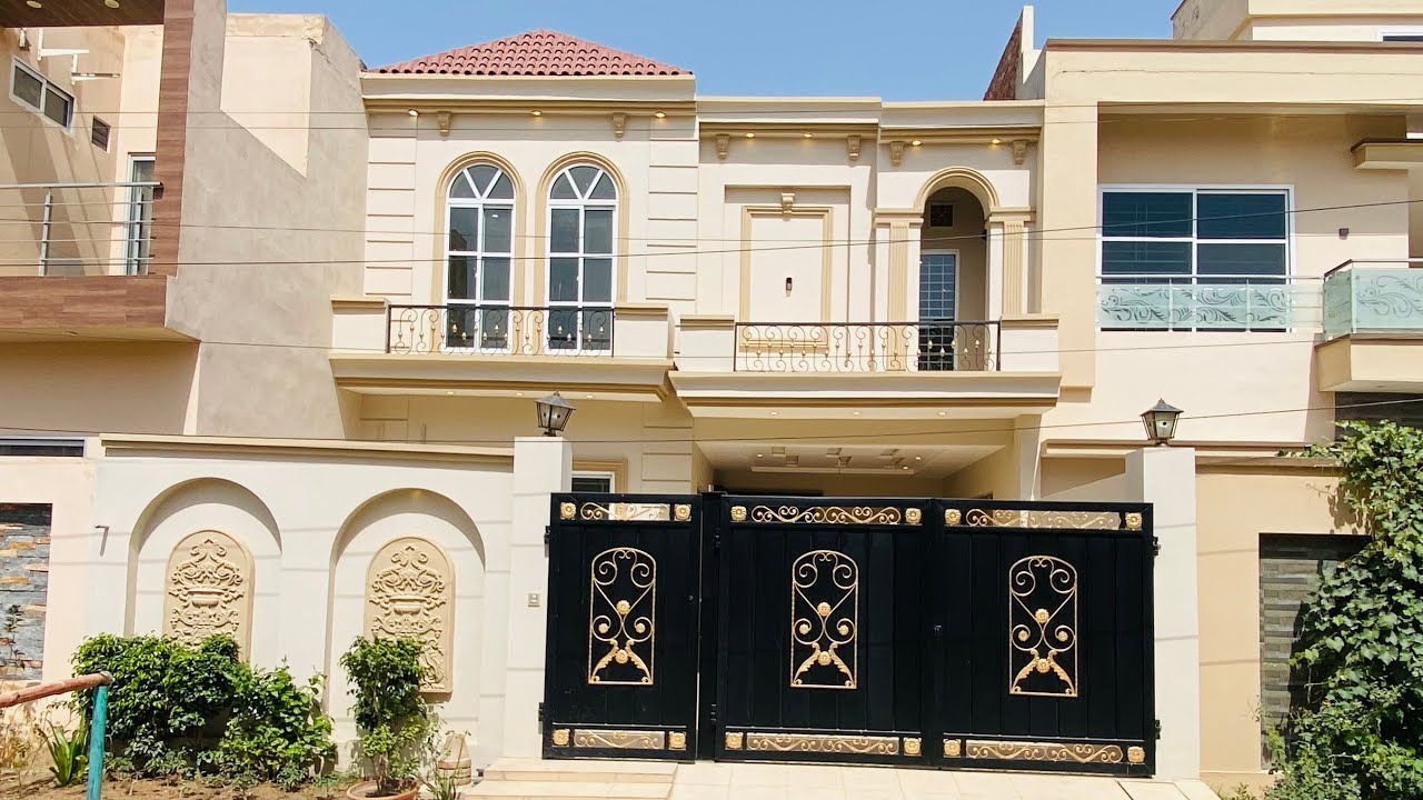 9 Marla Most Beautiful Brand New House For Sale In Mohsin Villas MPS ...