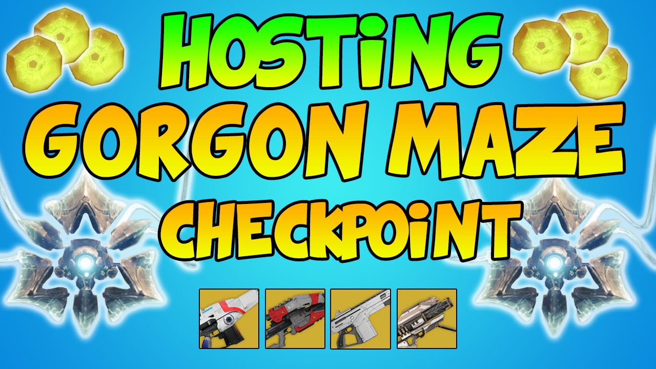Destiny: Hosting Gorgon Maze Checkpoint #2 – Exotic Chest – Easy ...