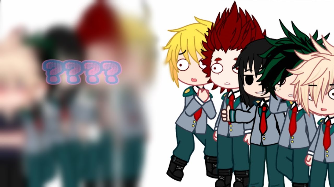 MHA Characters Meet Their Redesigns - YouTube