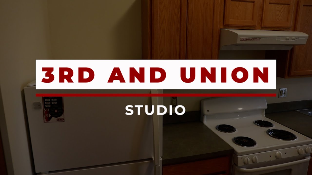 Indiana University 3rd and Union Studio Apartment Tour - YouTube