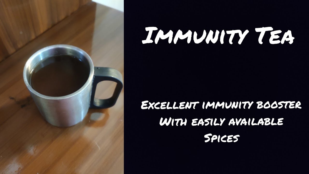 IMMUNITY TEA | IMMUNITY BOOSTER WITH EASILY AVAILABLE SPICES | HOME ...