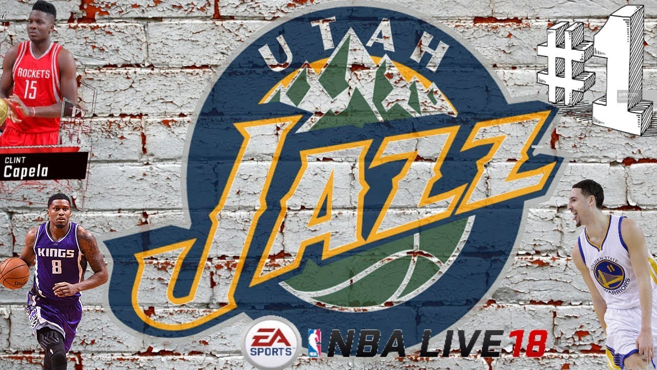 NBA Live 18 Franchise #1: Utah Jazz Fantasy Draft - YouTube