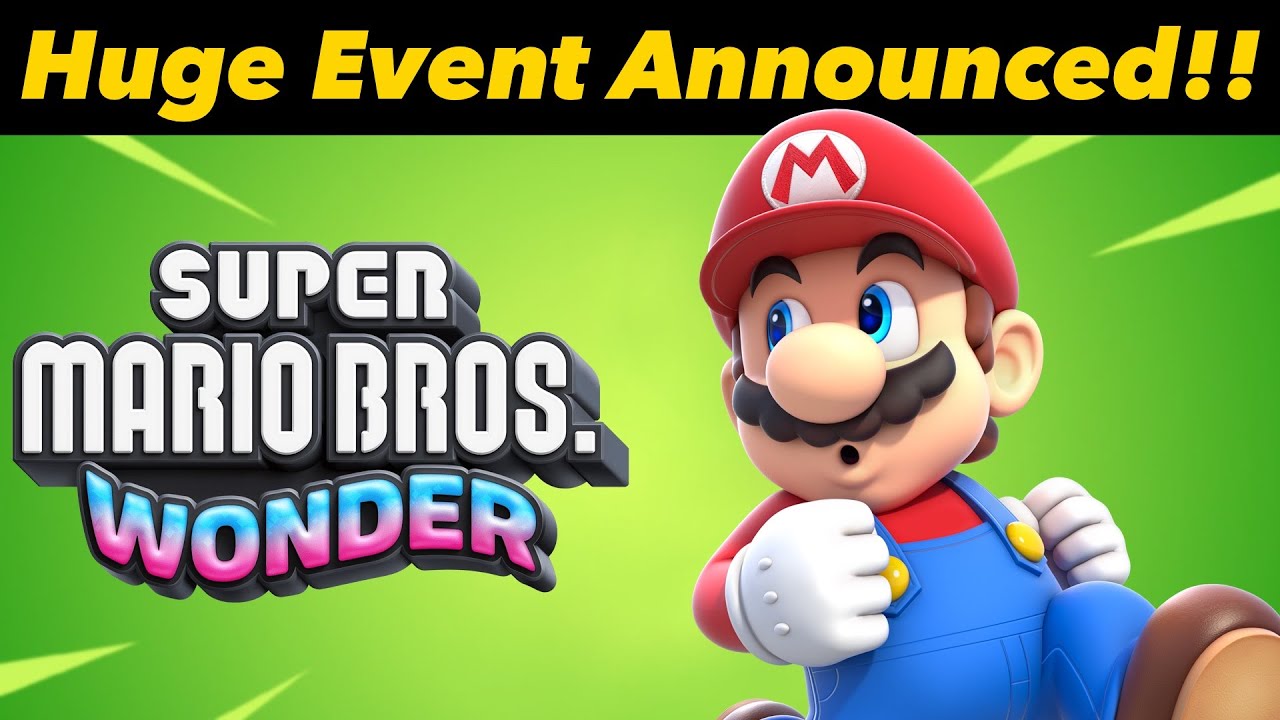 HUGE Pre-Launch Event Announced For Super Mario Bros. Wonder - YouTube