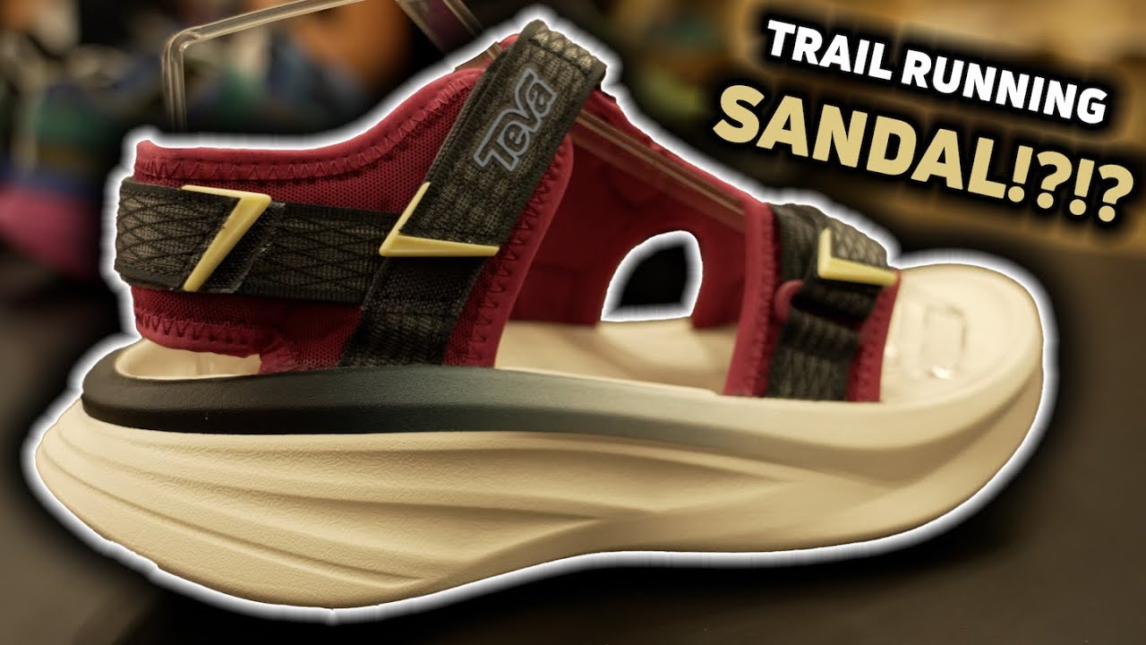 Teva Shows Off Aventrail R2T Trail Running Sandal - YouTube