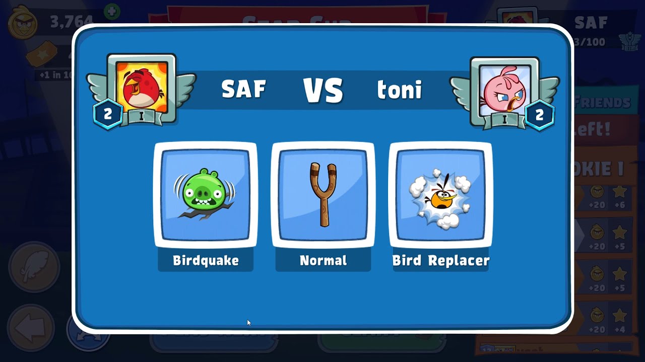 Angry Birds Friends. Star Cup Brawl! SAF vs toni. Passage from Sergey ...