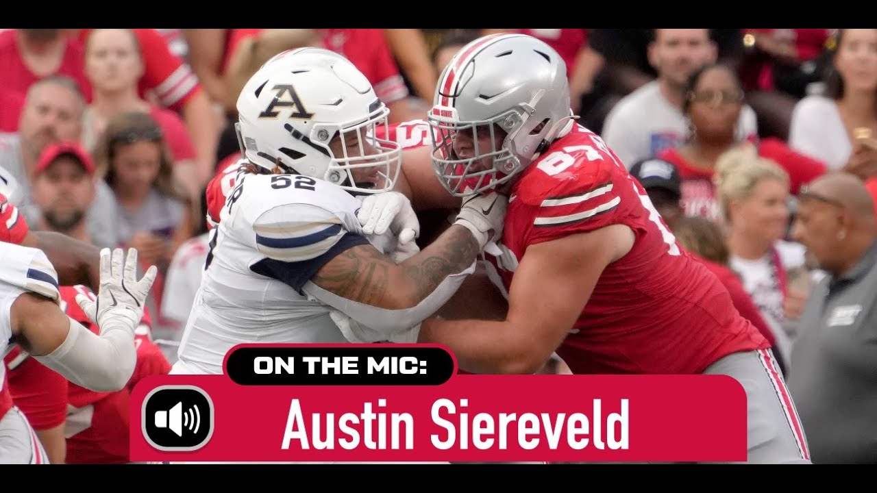 Ohio State's Austin Siereveld on his first two career college starts ...