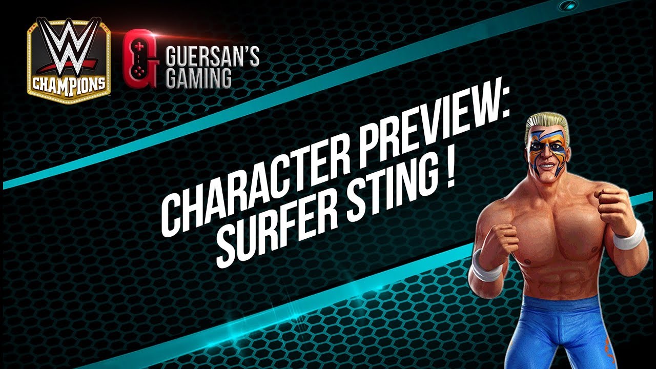 Character Preview: Surfer Sting ! / WWE Champions 😀 - YouTube