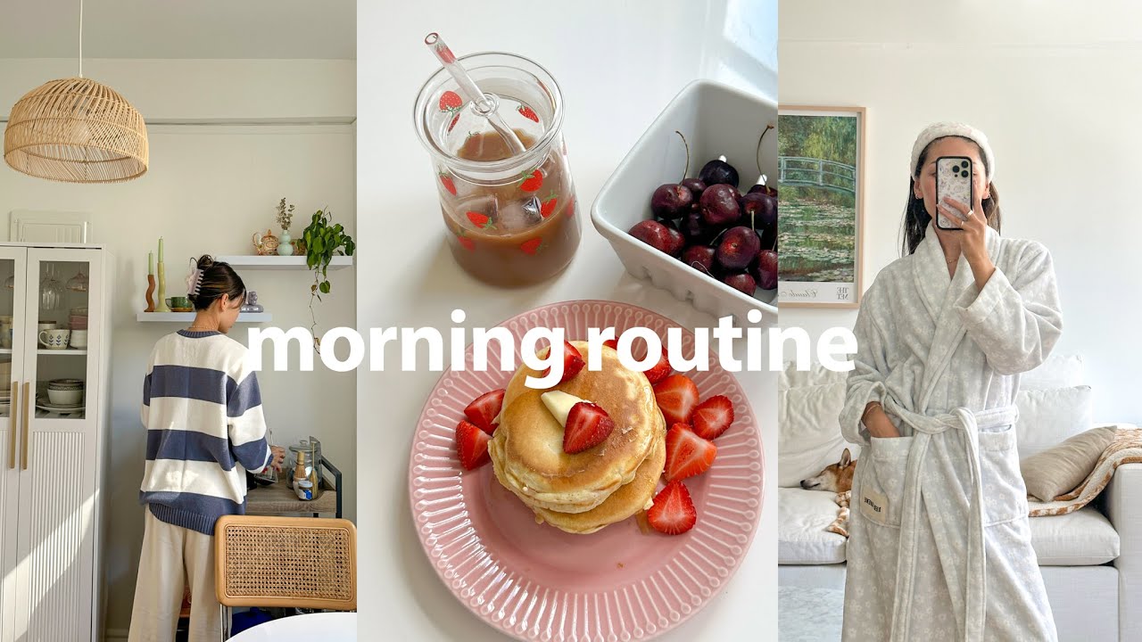 7am summer morning routine | calm and productive mornings - YouTube