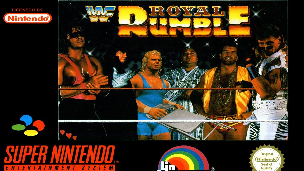WWF Royal Rumble (SNES)(1993) Title Intro and Character Select - YouTube