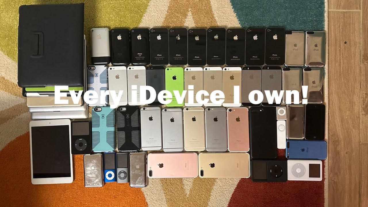 Complete iDevice Collection Tour - 1000 Subscriber Special Part 4/4 ...