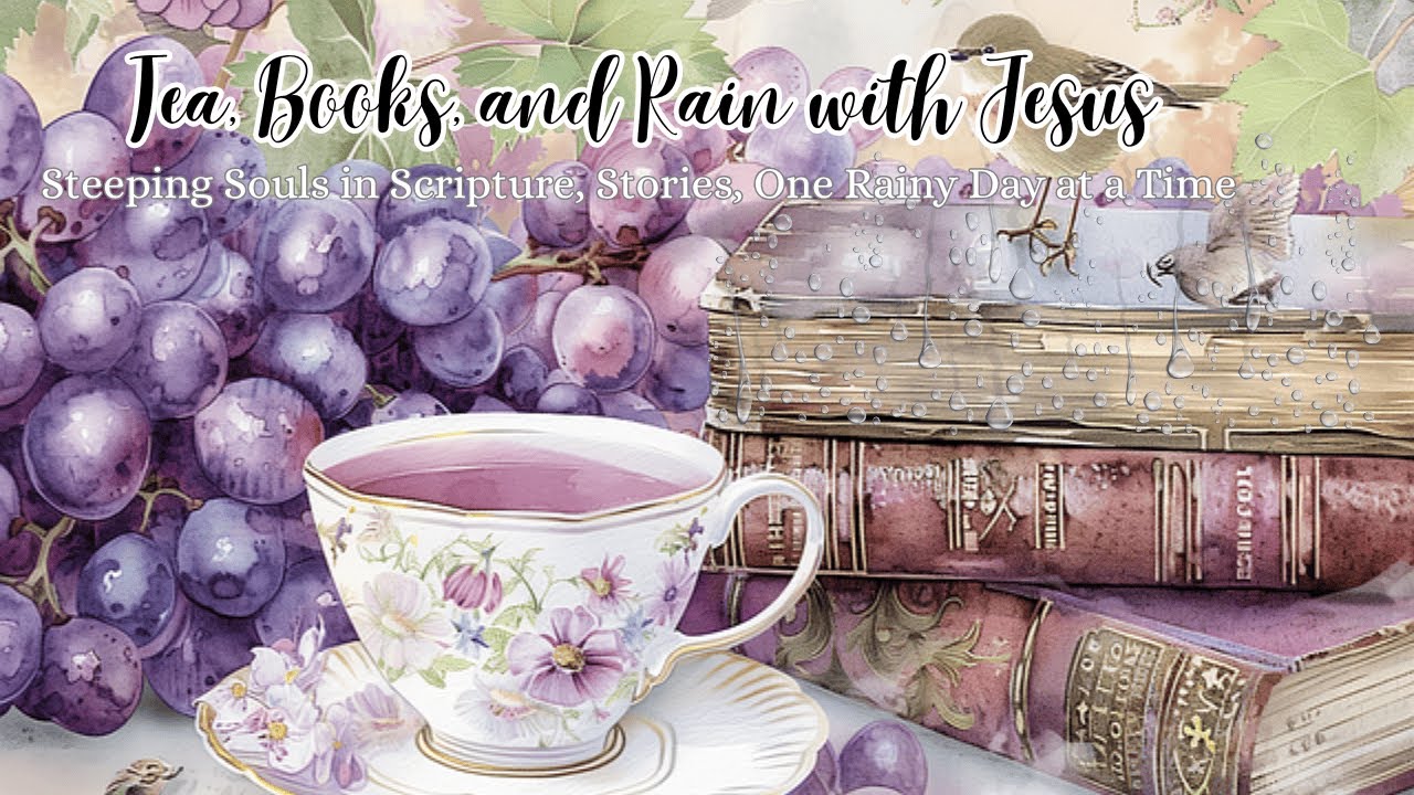 Welcome to the Tea ~ Books and Rain, Soothing Rain with Jesus Channel ...