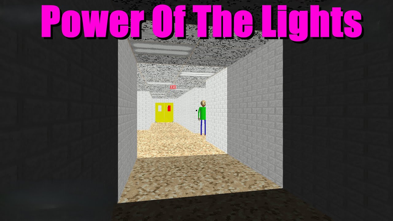 Baldi's Basics But I Have The Power To Turn The Lights Off!? (Mod ...