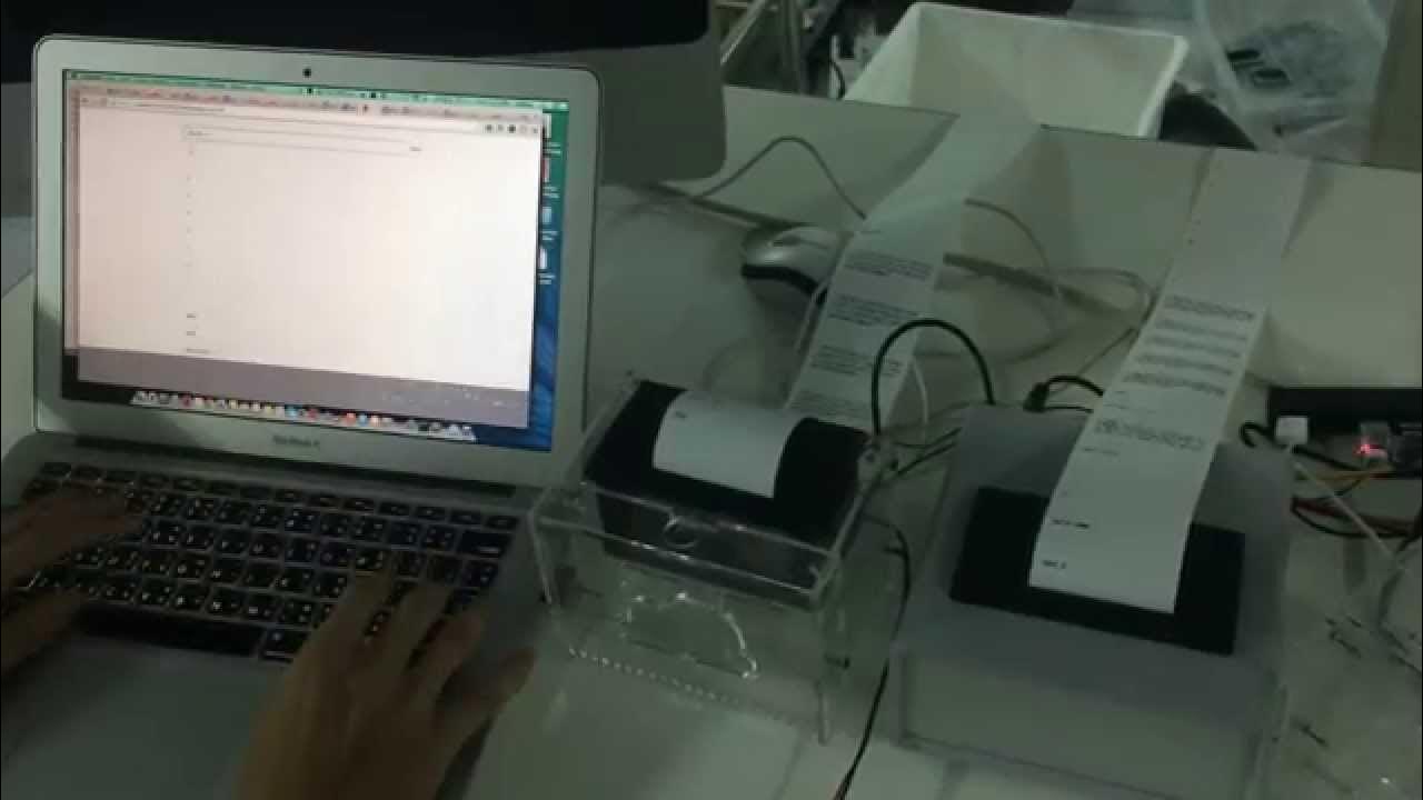 Thermal printer + RabbitMQ + Node.js + python - Chiang Mai Maker Club ...