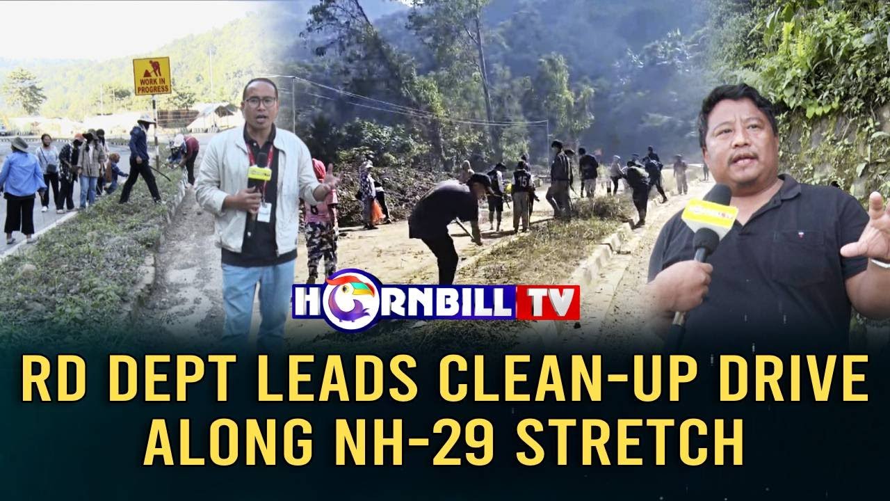 RD DEPT LEADS CLEAN-UP DRIVE ALONG NH-29 STRETCH - YouTube