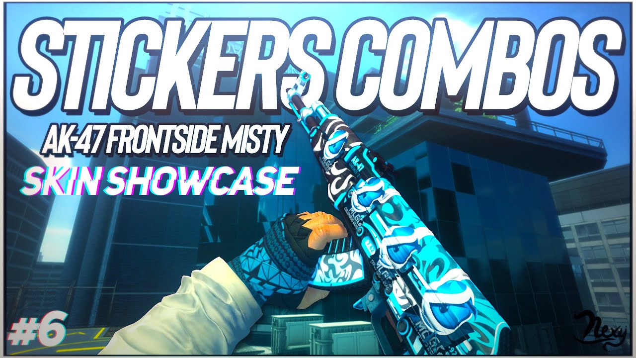 AK-47 | Frontside Misty Stickers Combinations [CS: GO 2020] [SKIN ...
