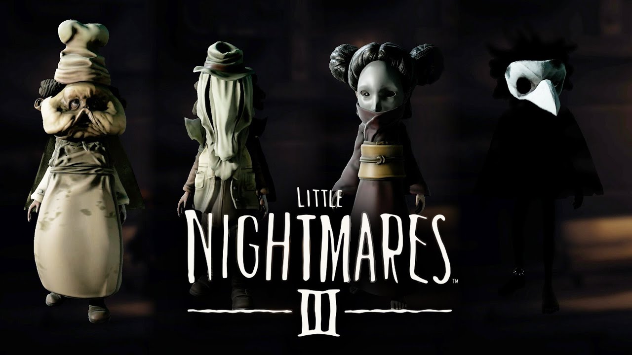 Little Nightmares 3 All Character Costumes + Secret Outfits - YouTube