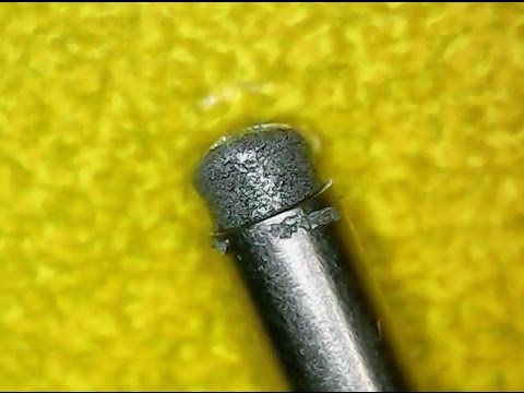 Thousands of tiny spheres combine into one larger sphere (Solder paste ...