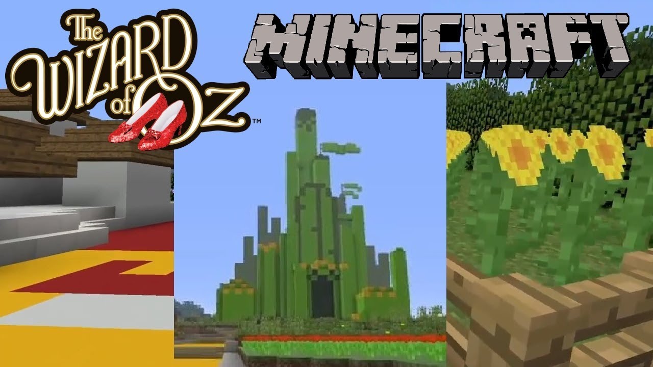 The Wizard of Oz in MINECRAFT - YouTube