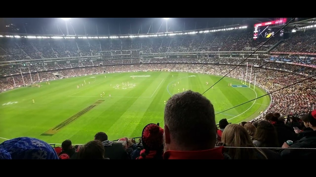 Countdown to first bounce, Richmond v Essendon, Rd 11, AFL 2024 - YouTube