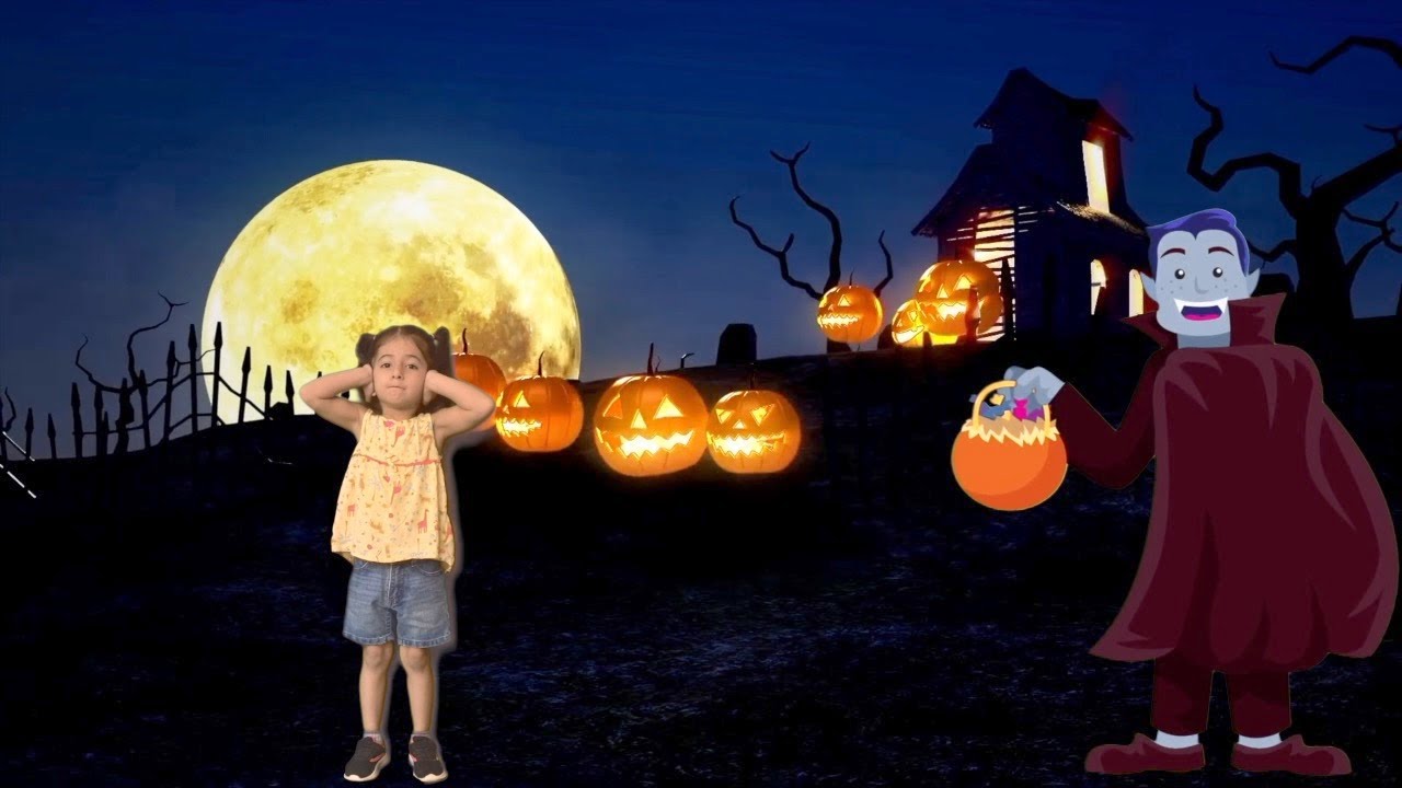 Halloween Night Not A Soul In Sight | Kids Nursery Rhymes | Halloween ...