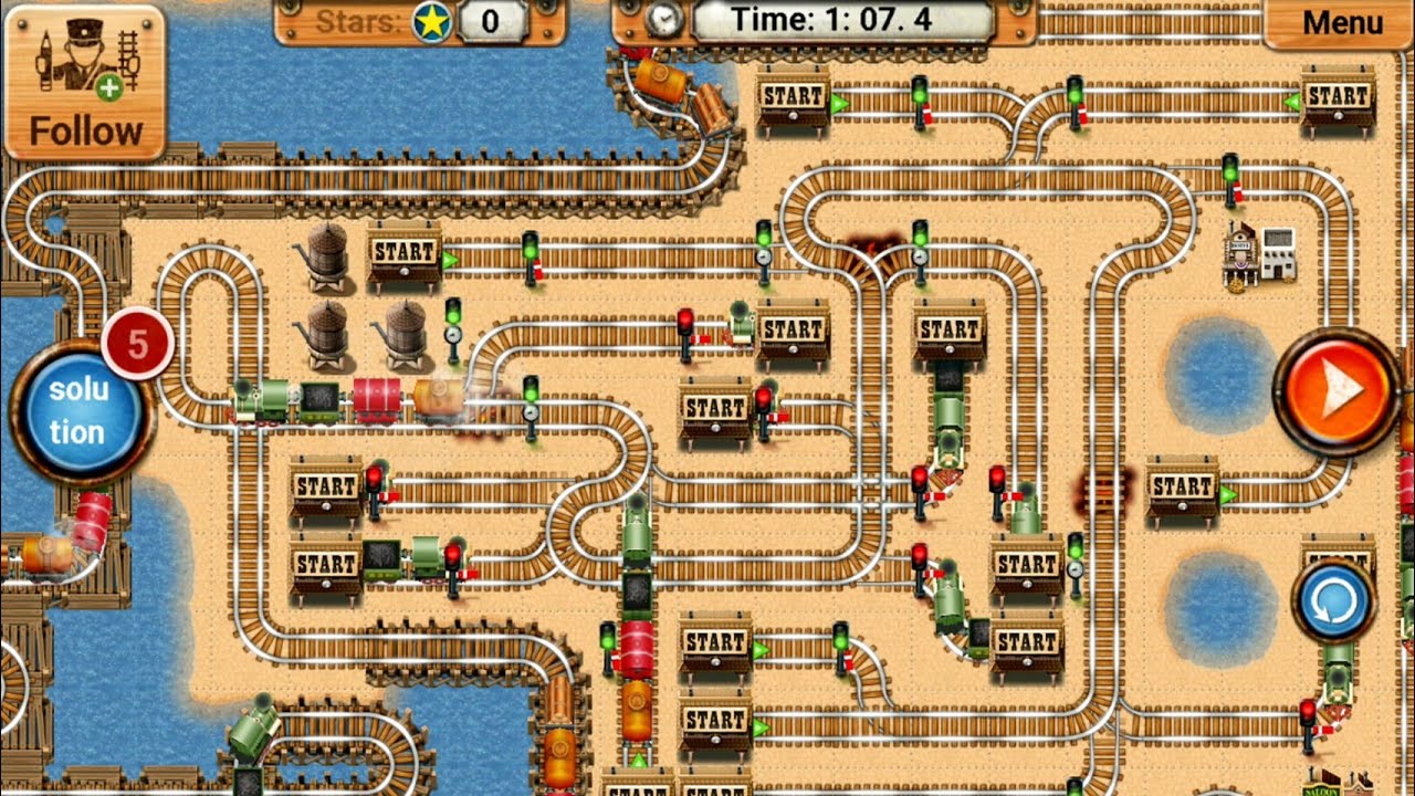 NEW Rail Maze 2: ADDICTIVE LEVEL GAMEPLAY - Train Game - Android ...