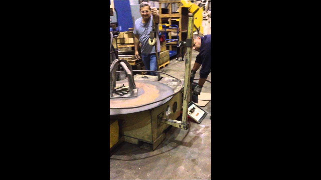2,500 Lbs Fastener Engineers Wire Decoiler (M#9124) - YouTube