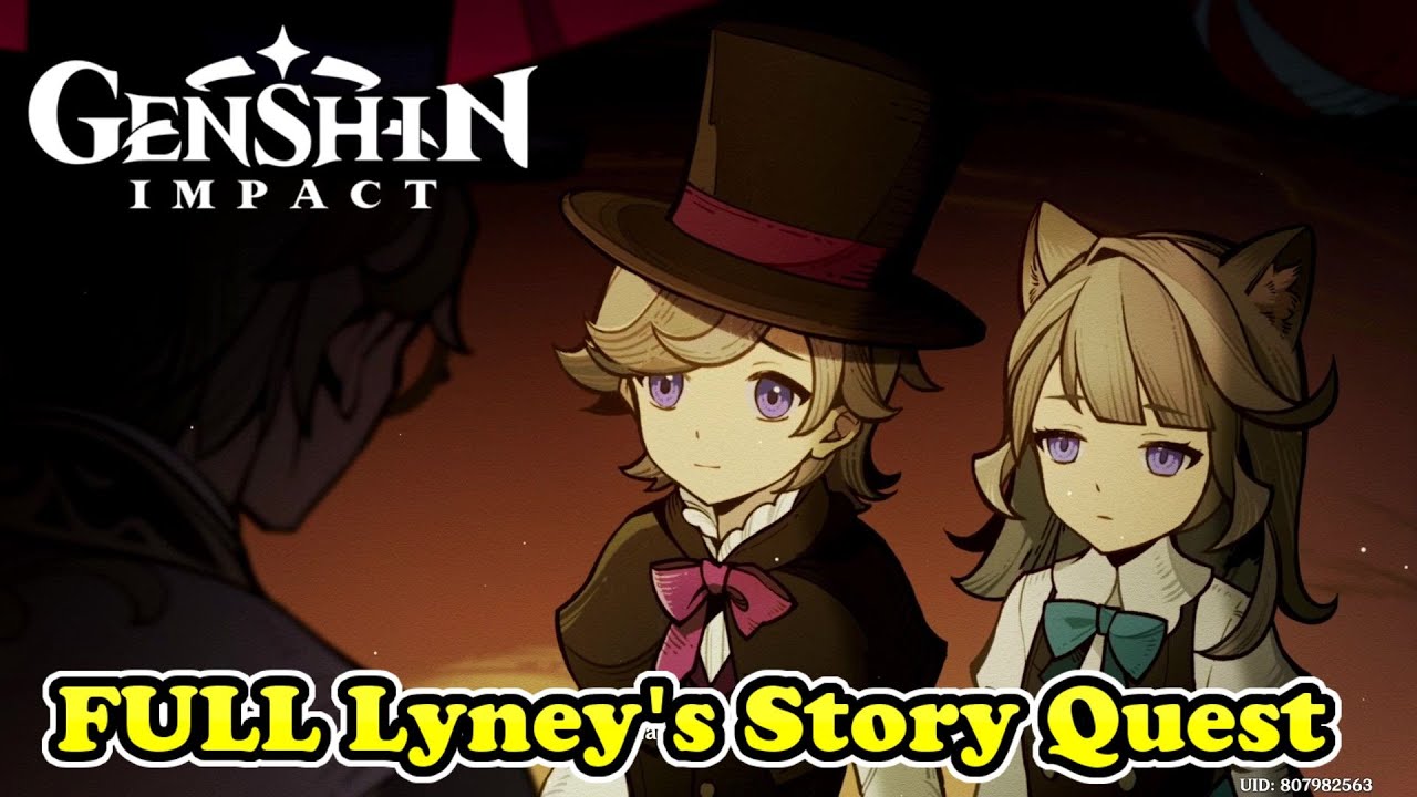 Genshin Impact Lyney Story Quest | Felis Fuscus Chapter Act 1 The ...