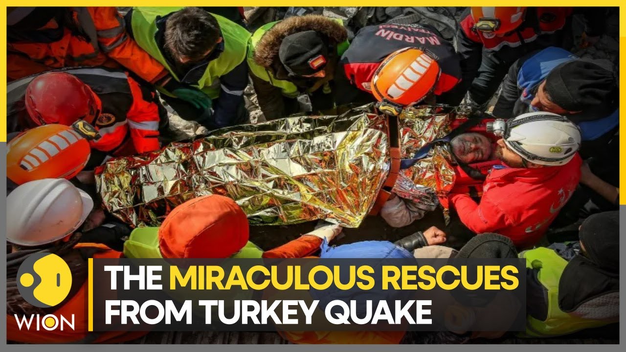 Gasps of air, protein powder and miraculous rescues from Turkey ...