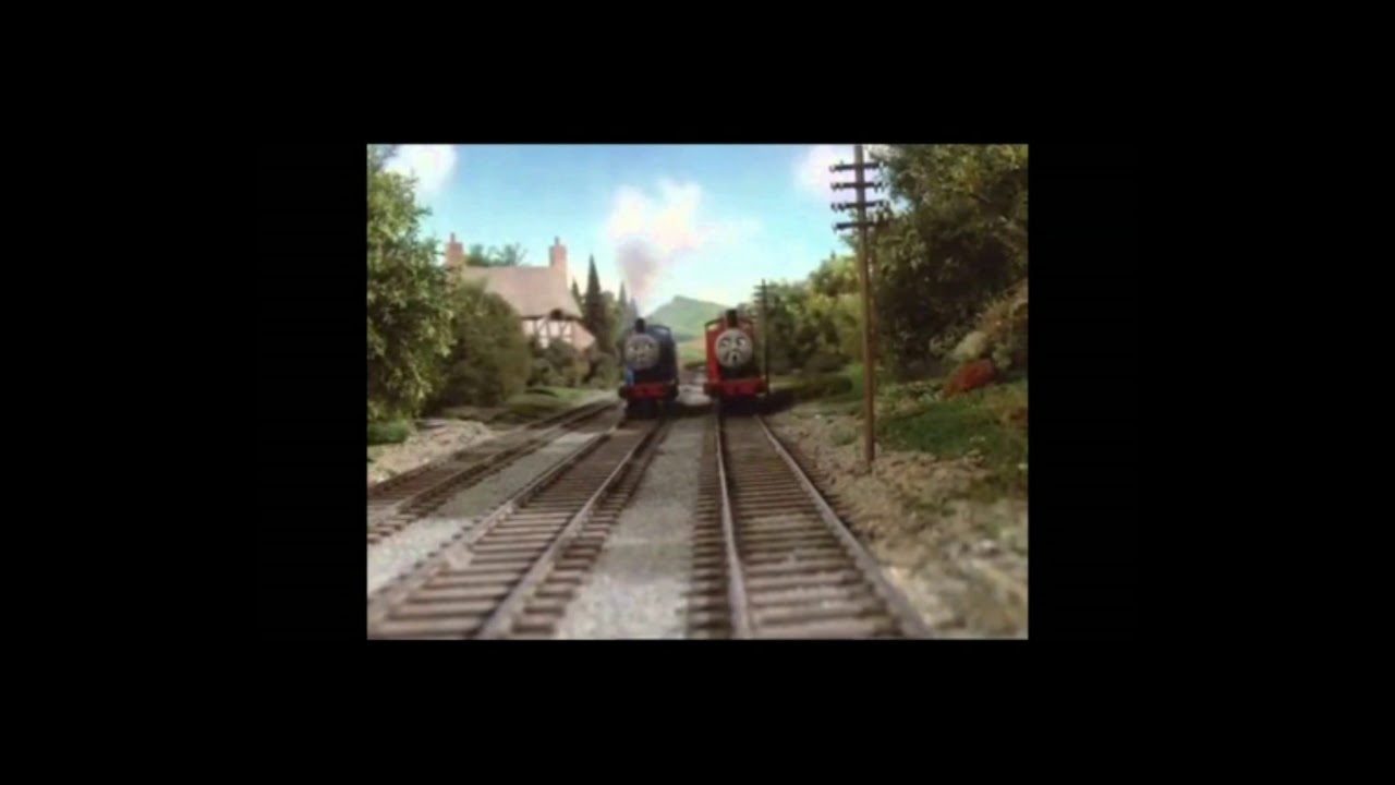 Thomas and Friends a close shave for duck runaway theme custom feel ...