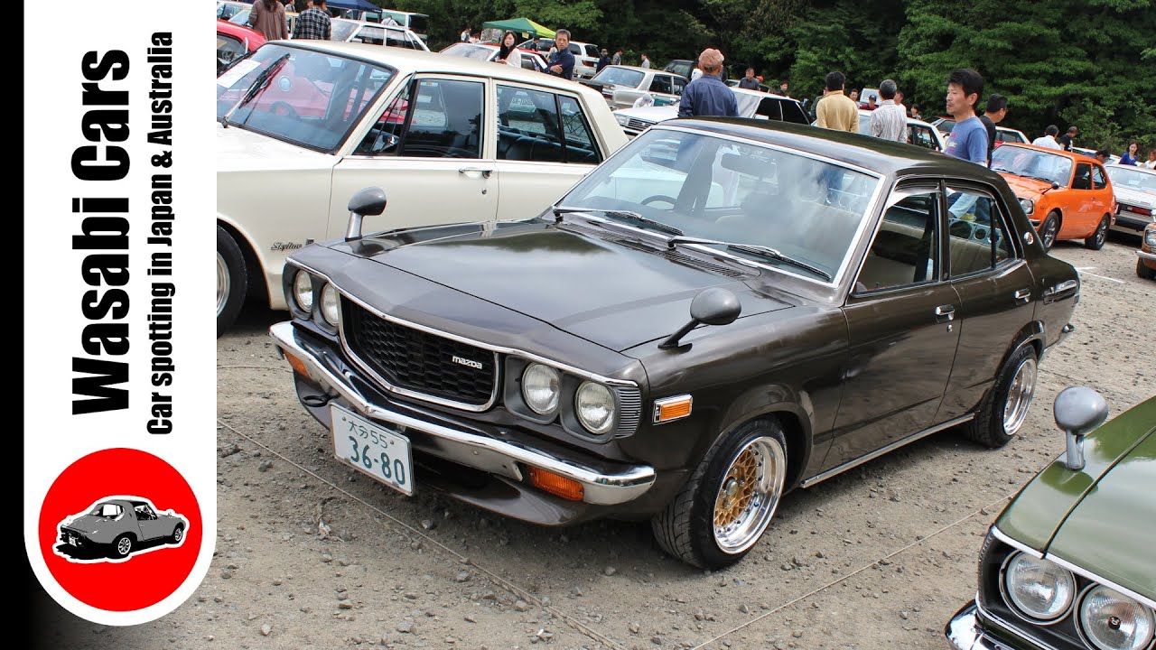 Rare Rotary: 1977 Mazda Savanna GR Sedan (RX3) - YouTube