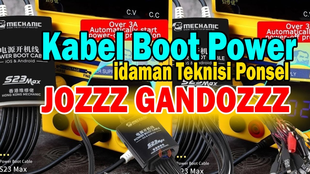 Viral ! Inilah Kabel Boot Power dan Kipas Sakti yng bikin Teknisi Jadi ...