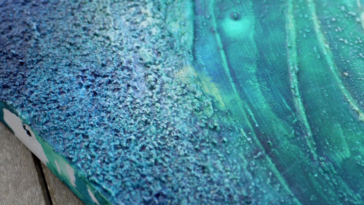 Mysterious Additive to My Textured Painting Revealed! - YouTube