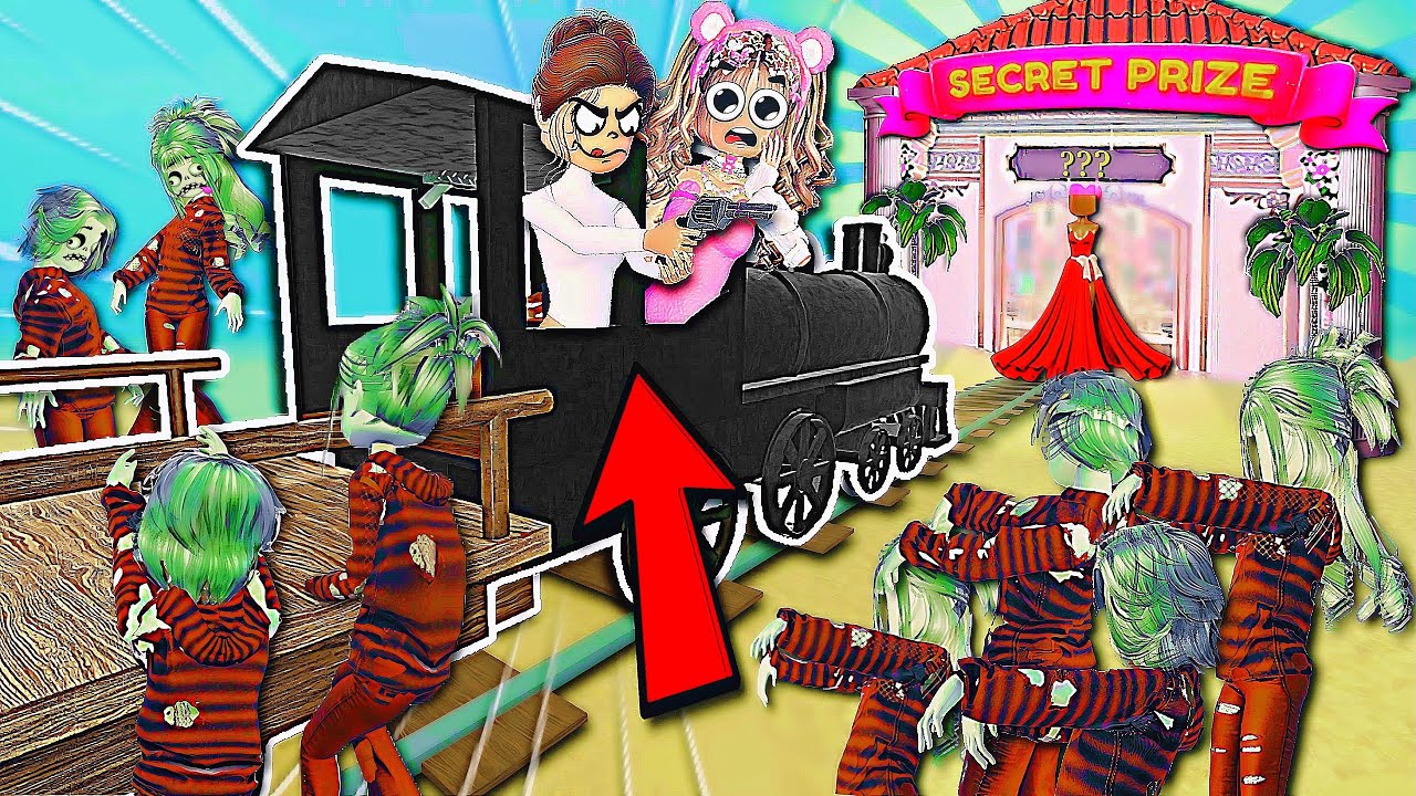 LANA Forced ME To ESCAPE A ZOMBIE APOCALYPSE With HER For A PRIZE ...